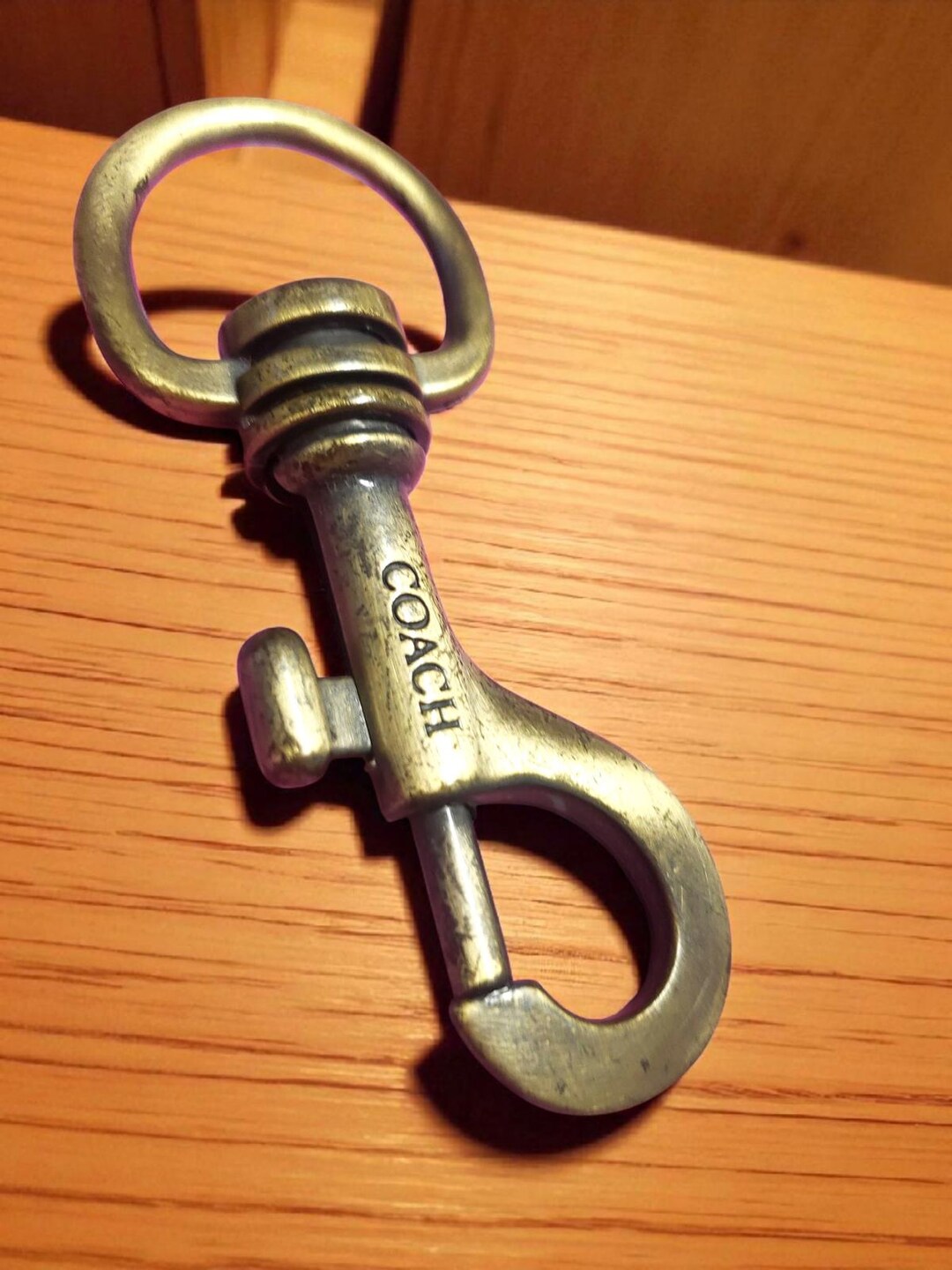Vintage COACH Brass Swivel Clasp - Key Chain – Purse Strap Hardware ...