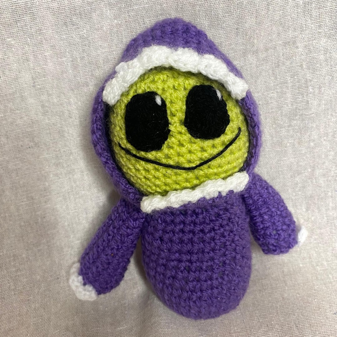 Mona From Nanalan' in Monster Costume Handmade Crochet Plushie Cute ...