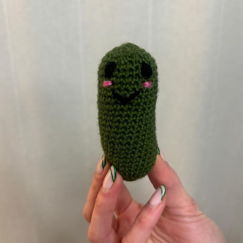 Amigurumi Pickle Crochet Pattern: Beginner Friendly (PDF Pattern) - Etsy