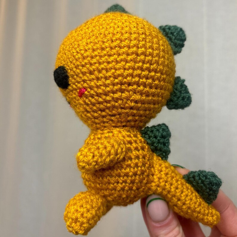 Cute Amigurumi Dinosaur - Easy Crochet Pattern - Beginner Friendly - Etsy