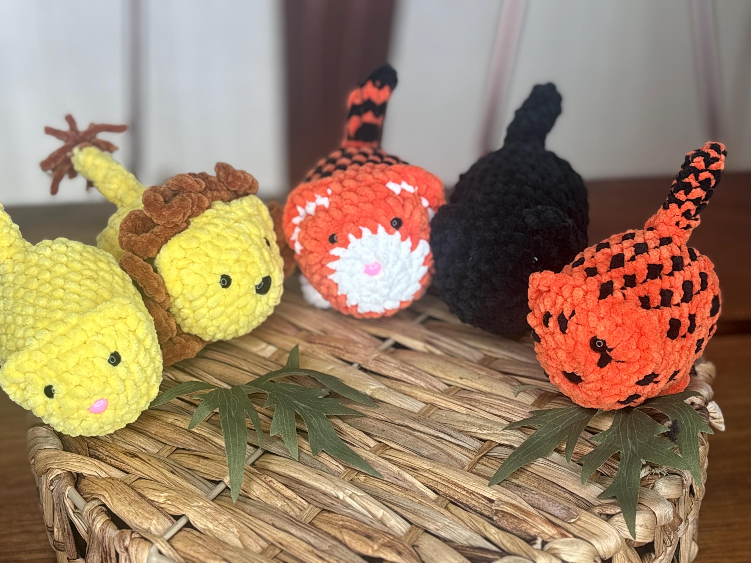 No Sew Panther Loaf Cat Crochet Pattern, Black Cat Amigurumi Pattern ...
