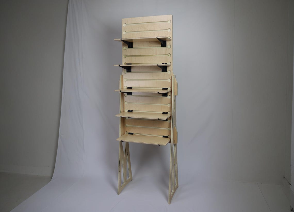 High Quality Plywood Stand - Complete Freestanding Interlocking ...