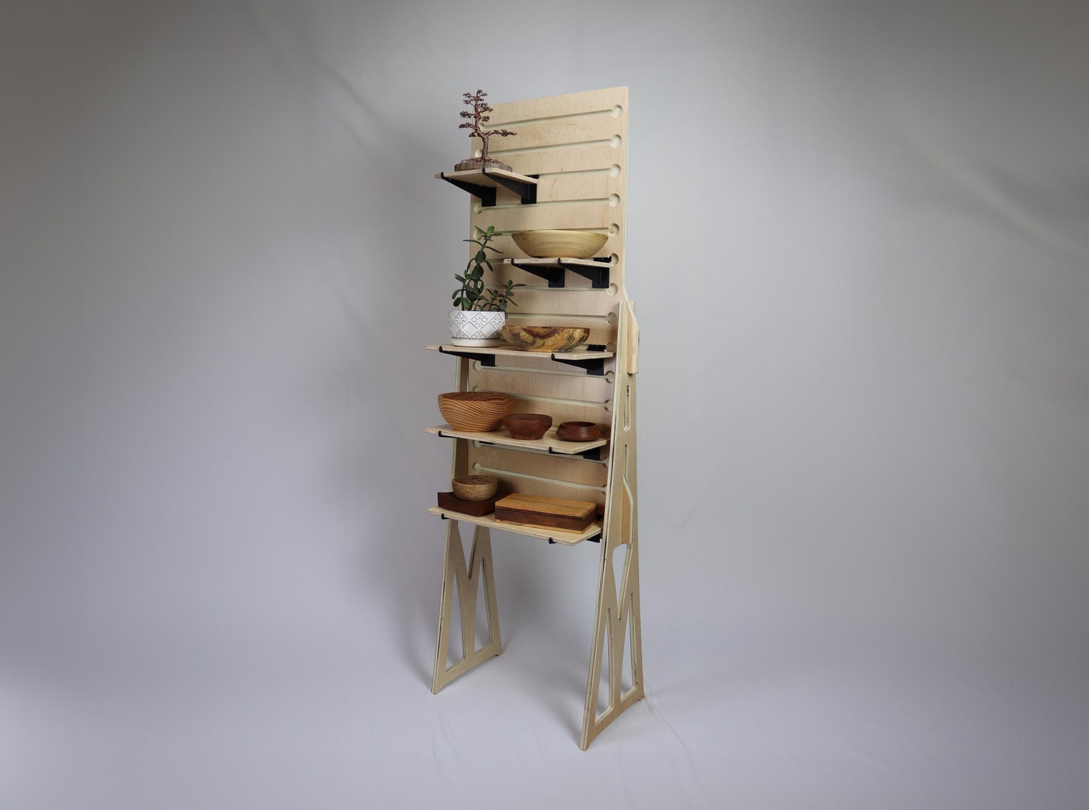 High Quality Plywood Stand - Complete Freestanding Interlocking ...