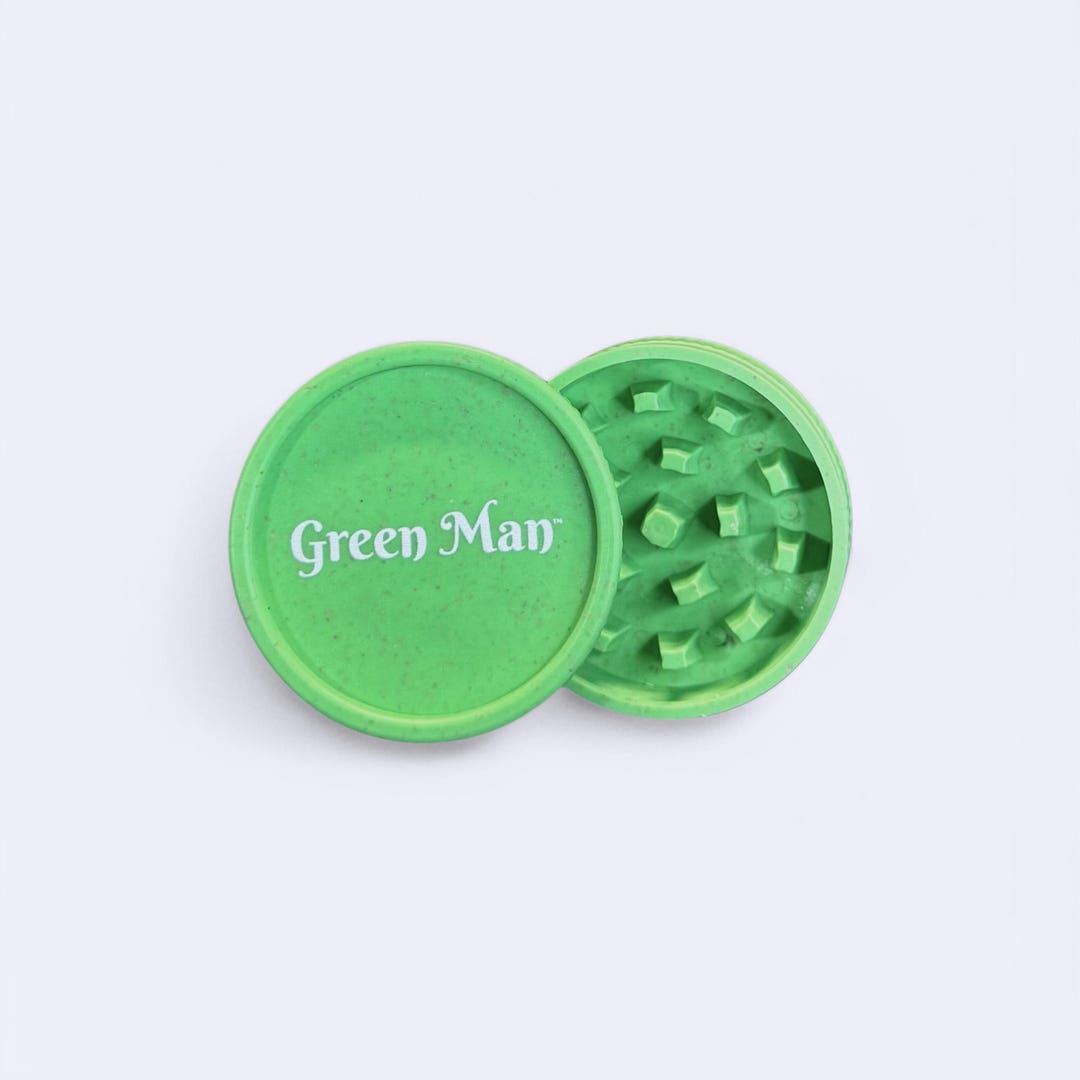 Green Man 2-piece Bio-grinder | 2.1" | Green - Etsy