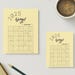 2025 Bingo | January | Monthly Game | Digital Download | Easy to Print ...