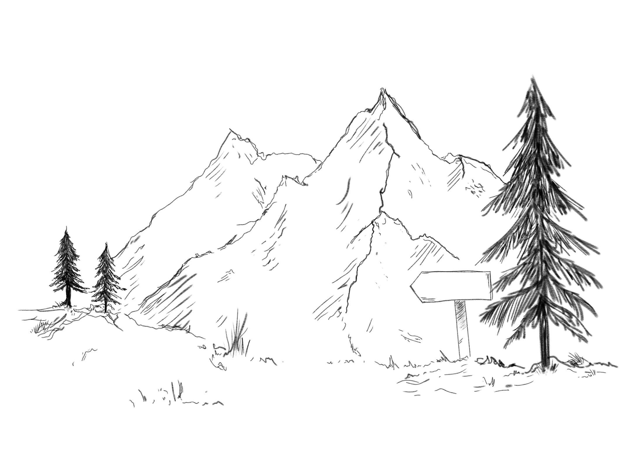 Mountain Trail Head Digital Download - Etsy