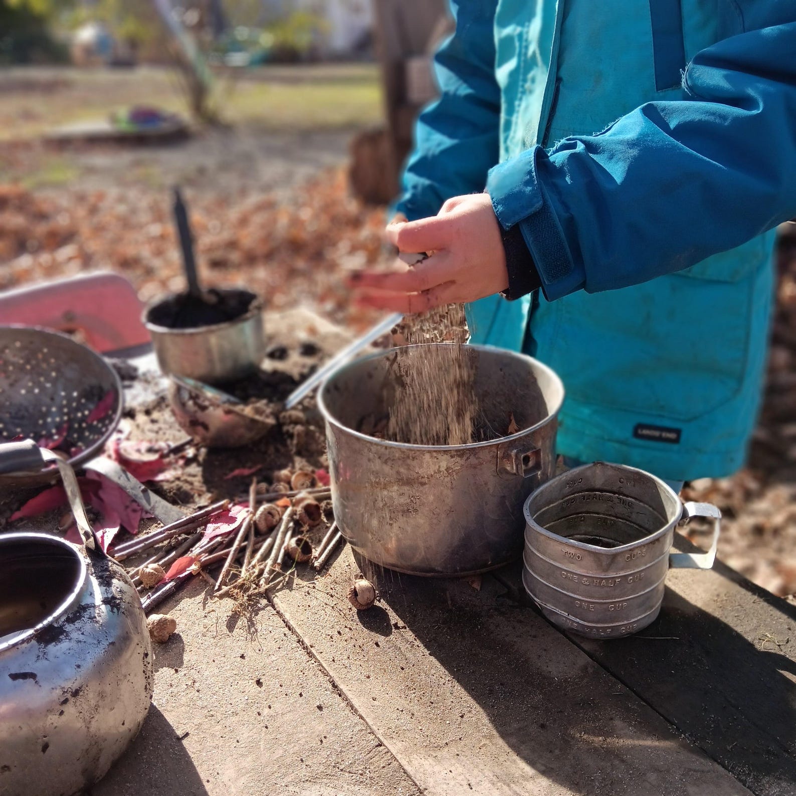 Mud Kitchen Starter Kit: Curated Pots, Pans, Tools, and Utensils for ...