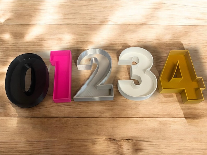 Fillable Number Boxes – Perfect for Birthdays, Anniversaries, Weddings ...