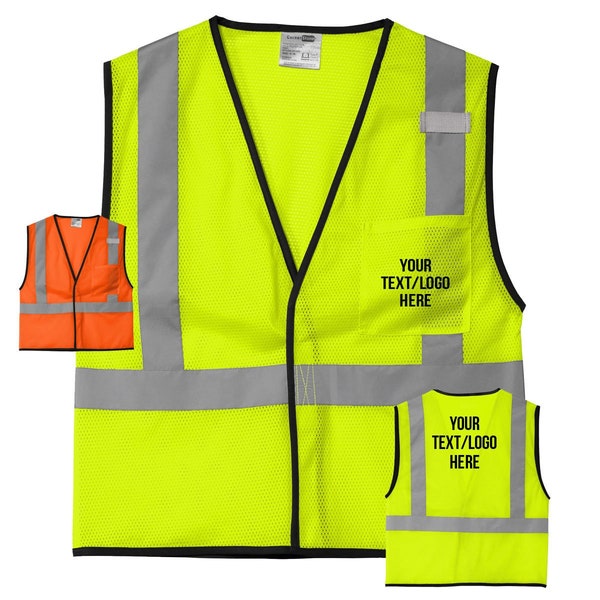 Custom Reflective Vest - Etsy