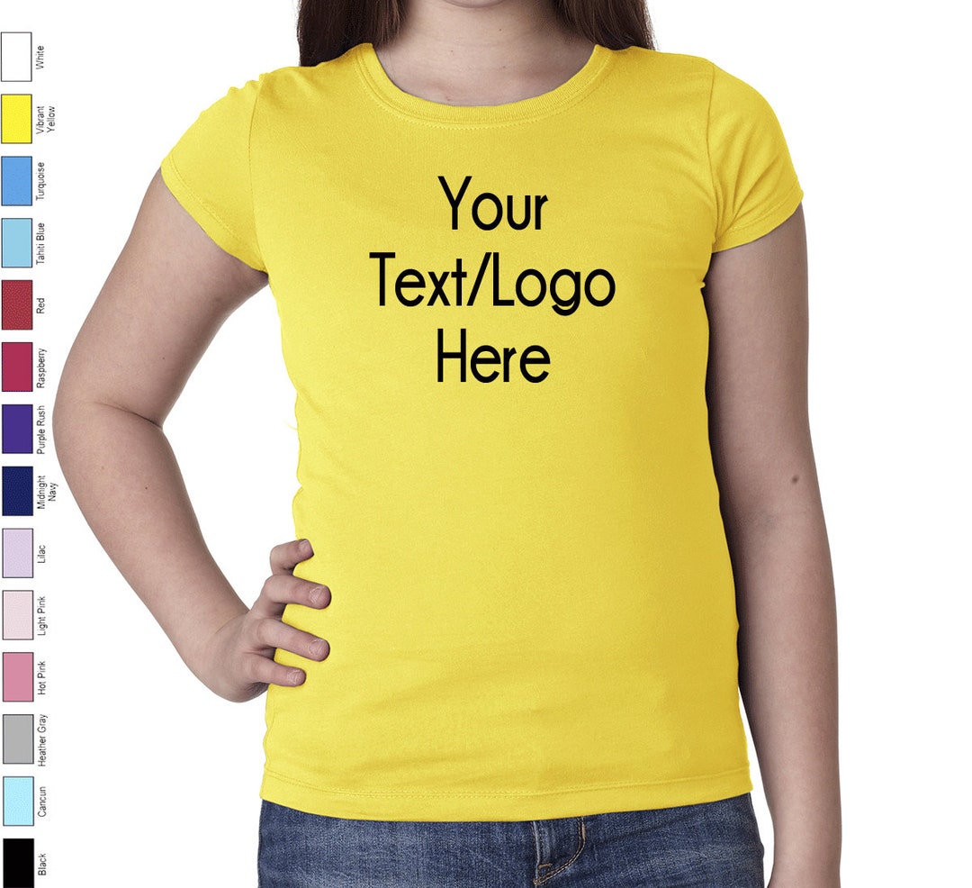 Personalized T-shirt Next Level Girl's the Princess Tee - 3710 Custom ...