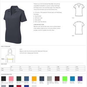 Custom Sport-tek® Ladies Posicharge® Racermesh® Polo LST640 Available ...