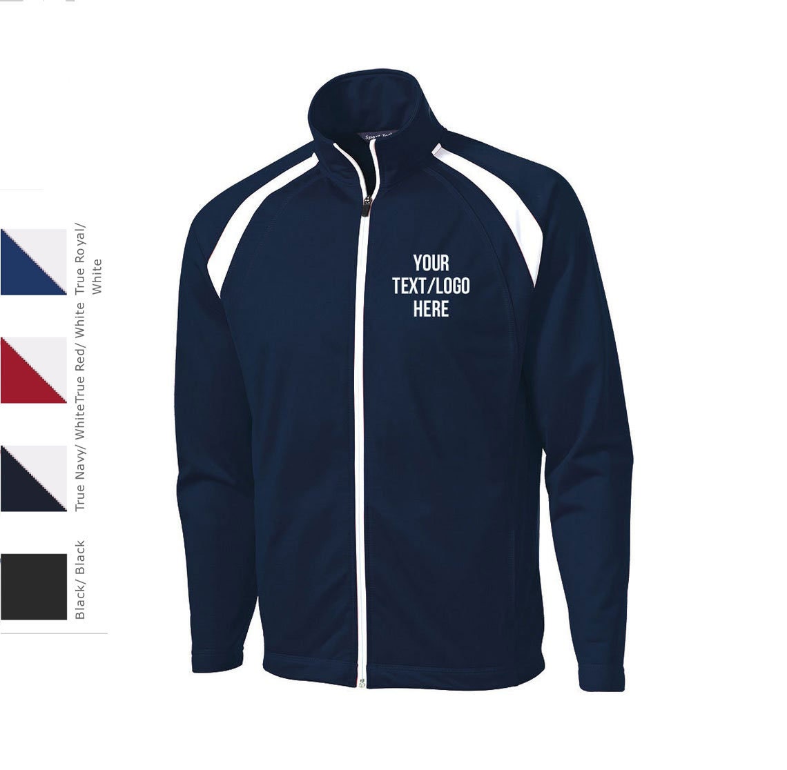Custom Sport-tek® Tricot Track Jacket Adult and Youth JST90 Custom Sport-tek® Tricot Track Jacket Adult and Youth JST90