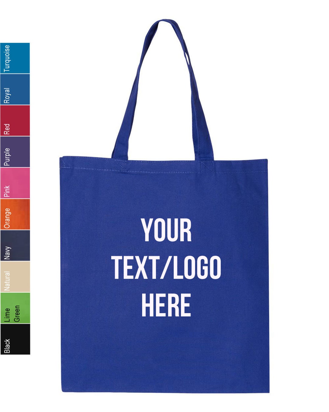 Custom Made OAD Tote Bag OAD113 Glitter or Vinyl Print Customized - Etsy