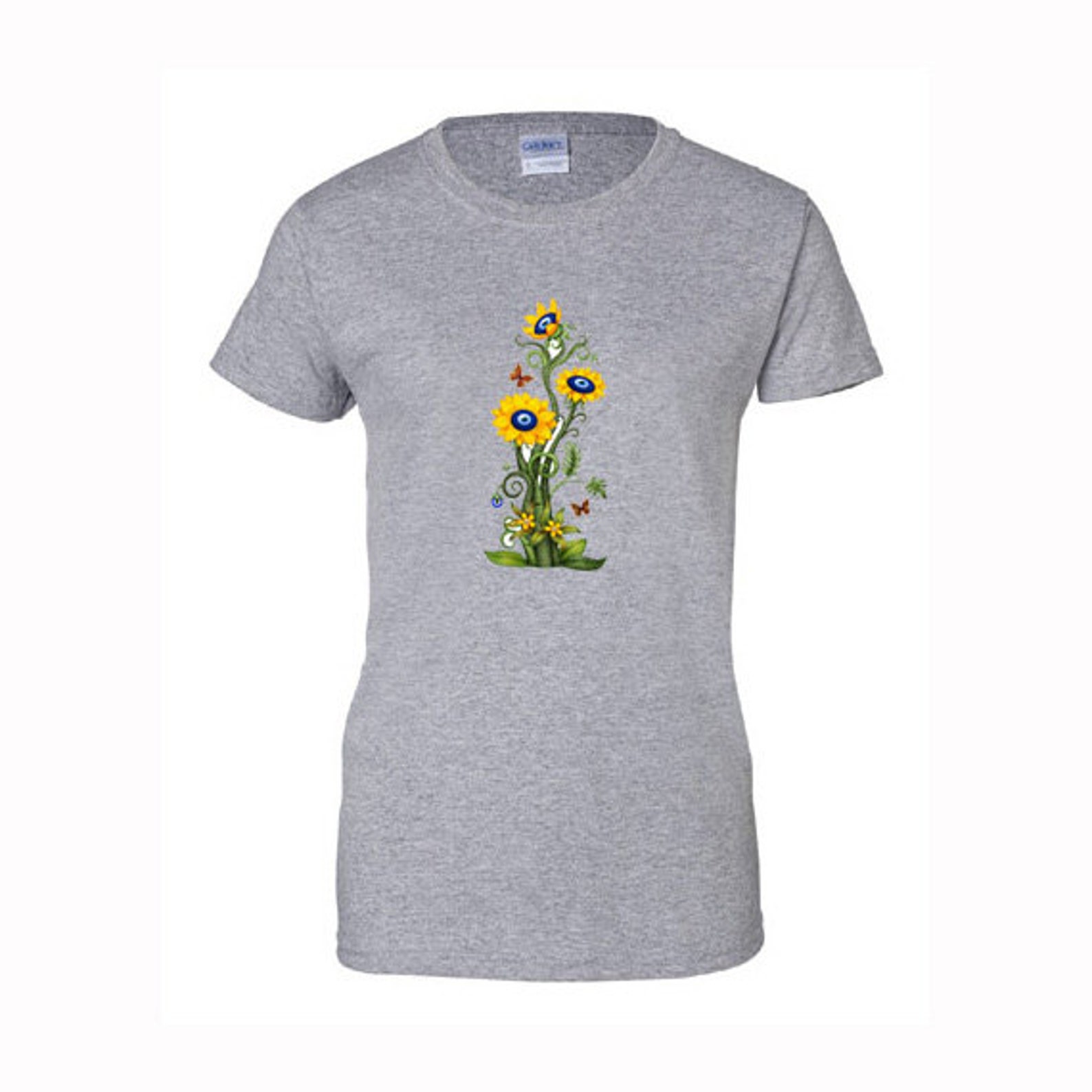 Sunflower Evil Eye Exclusive Design Customize to All Sizes and Colors ...