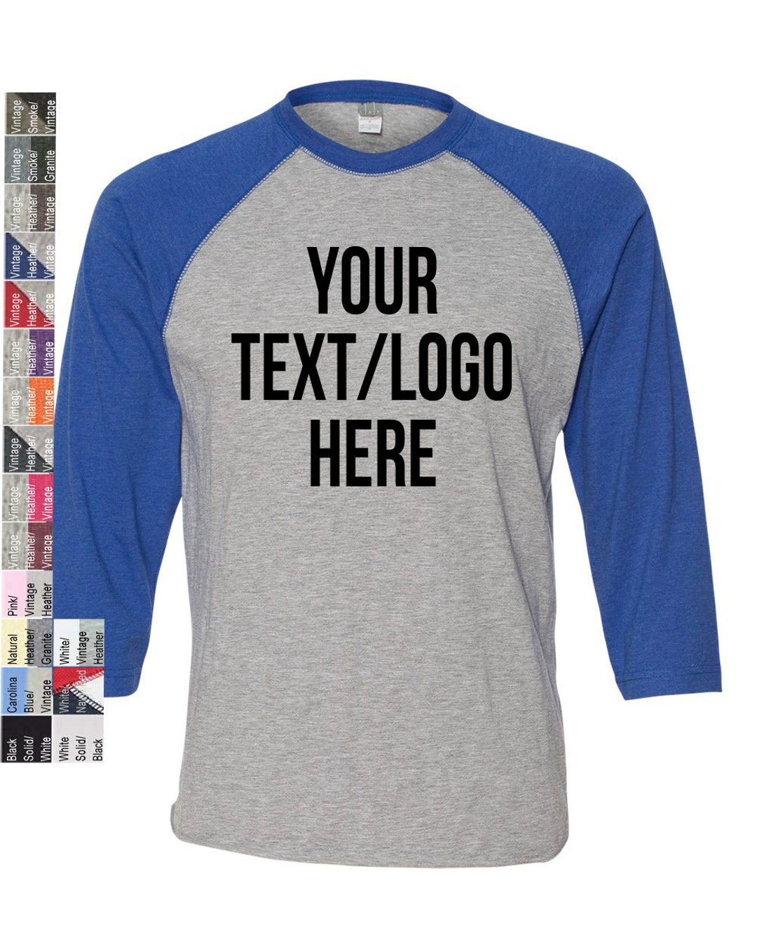 Customizable Baseball Jersey Tee: Vinyl or Glitter Print LAT 6930 - Etsy