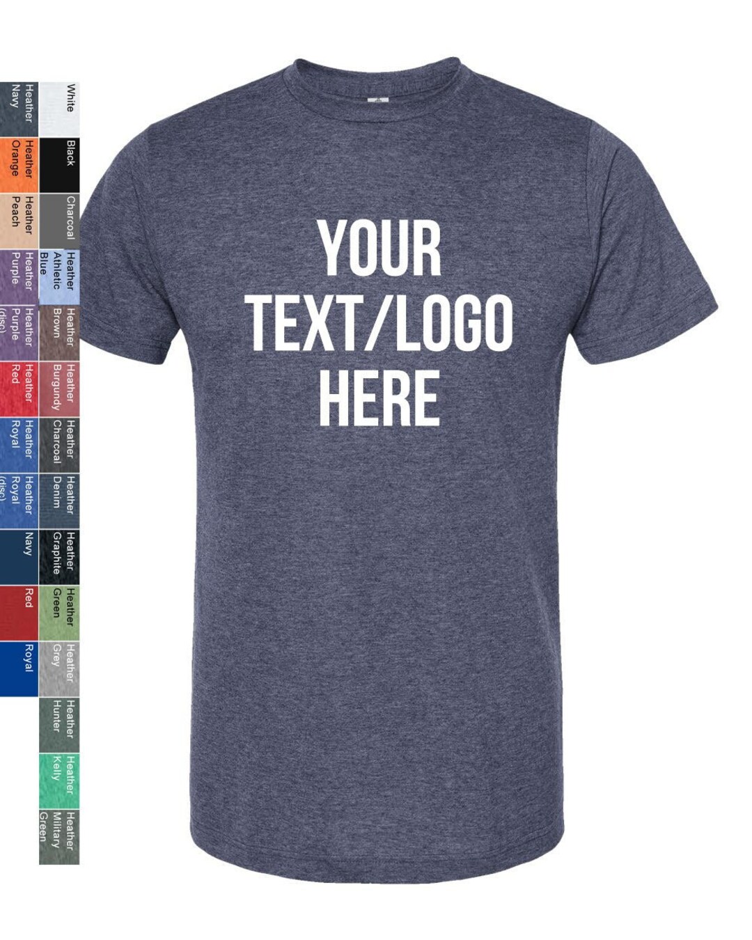 Custom Tultex Unisex Poly-rich T-shirt 241 Available in All Sizes and ...