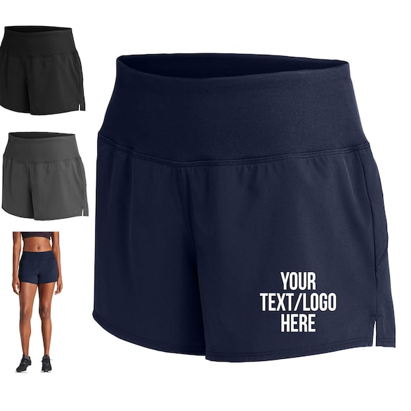 Monogram Gym Shorts - Etsy