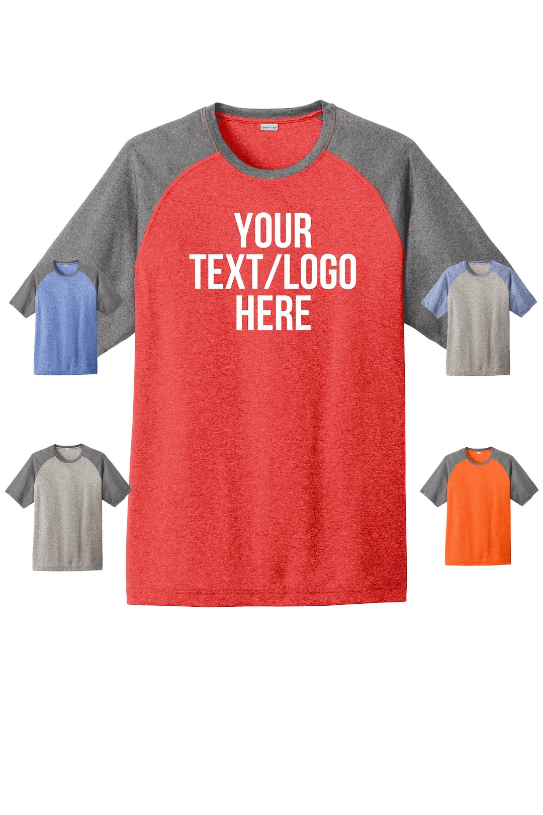 Custom Sport-tek® Heather-on-heather Contender™ Tee ST362 Available All ...