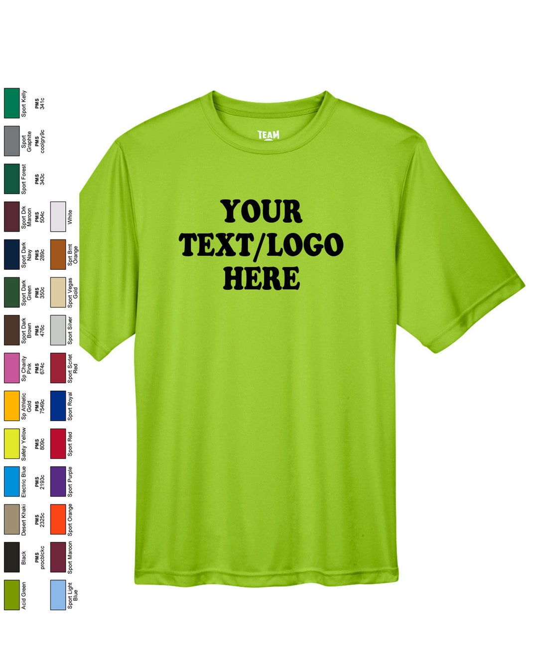 Custom Made TT11 and TT11Y Team 365 Adult's and Youth Zone Performance ...