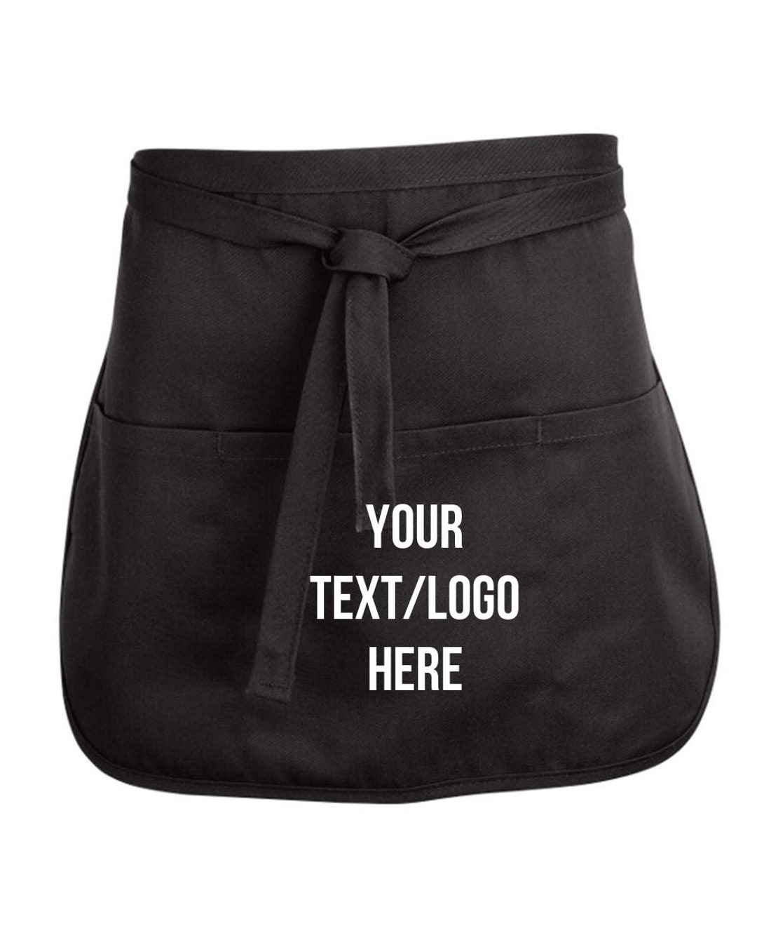 Custom Chef Designs - Half Apron - TT36 Personalized Vinyl or Glitter ...