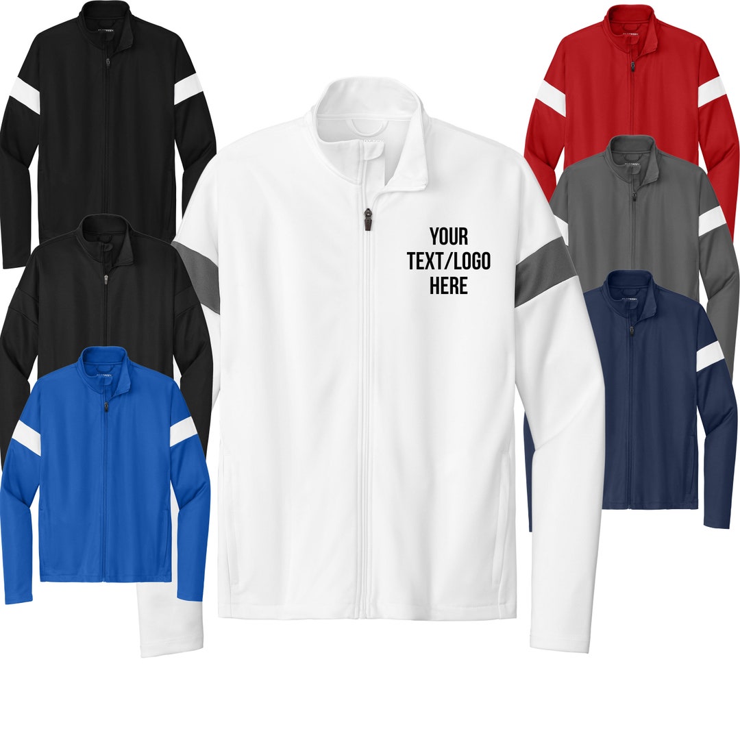 Custom Made ST800 Sport-tek® Travel Full-zip Jacket Adult or Youth ...