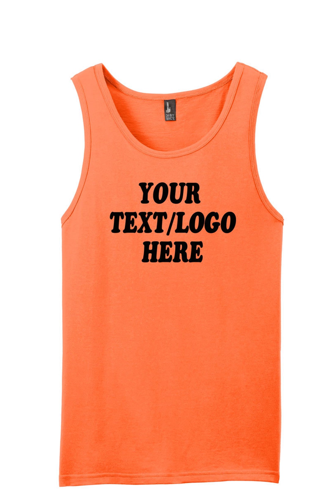 District the Concert Tank DT5300 Custom District Tanktop Available All Colors & Sizes Customized ...