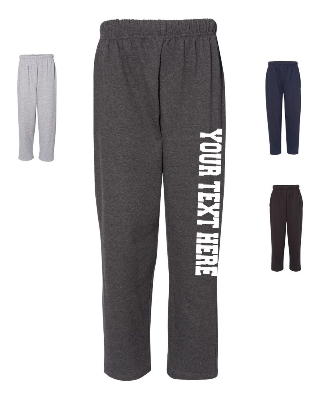 Custom Sweatpants C2 Sport Open-bottom Sweatpants 5577 Personalized ...