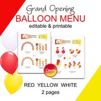 Red Balloon - Etsy