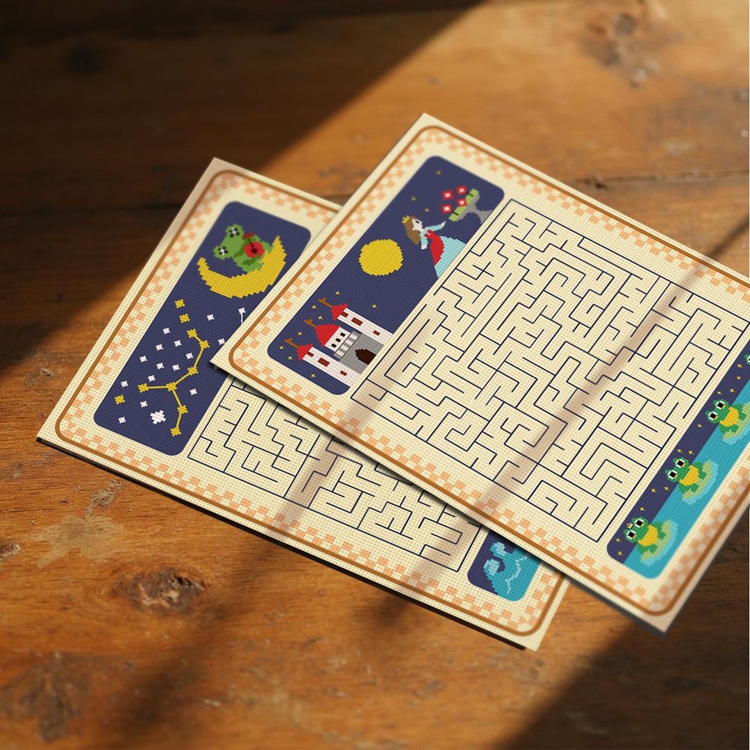 Whimsical Maze Quest – A Printable Puzzle Set for Endless Fun-printable ...