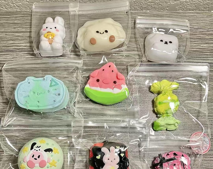 Cute Taba Squishy | Handmade Squeeze Toy | Stress Relief | Sensory ...