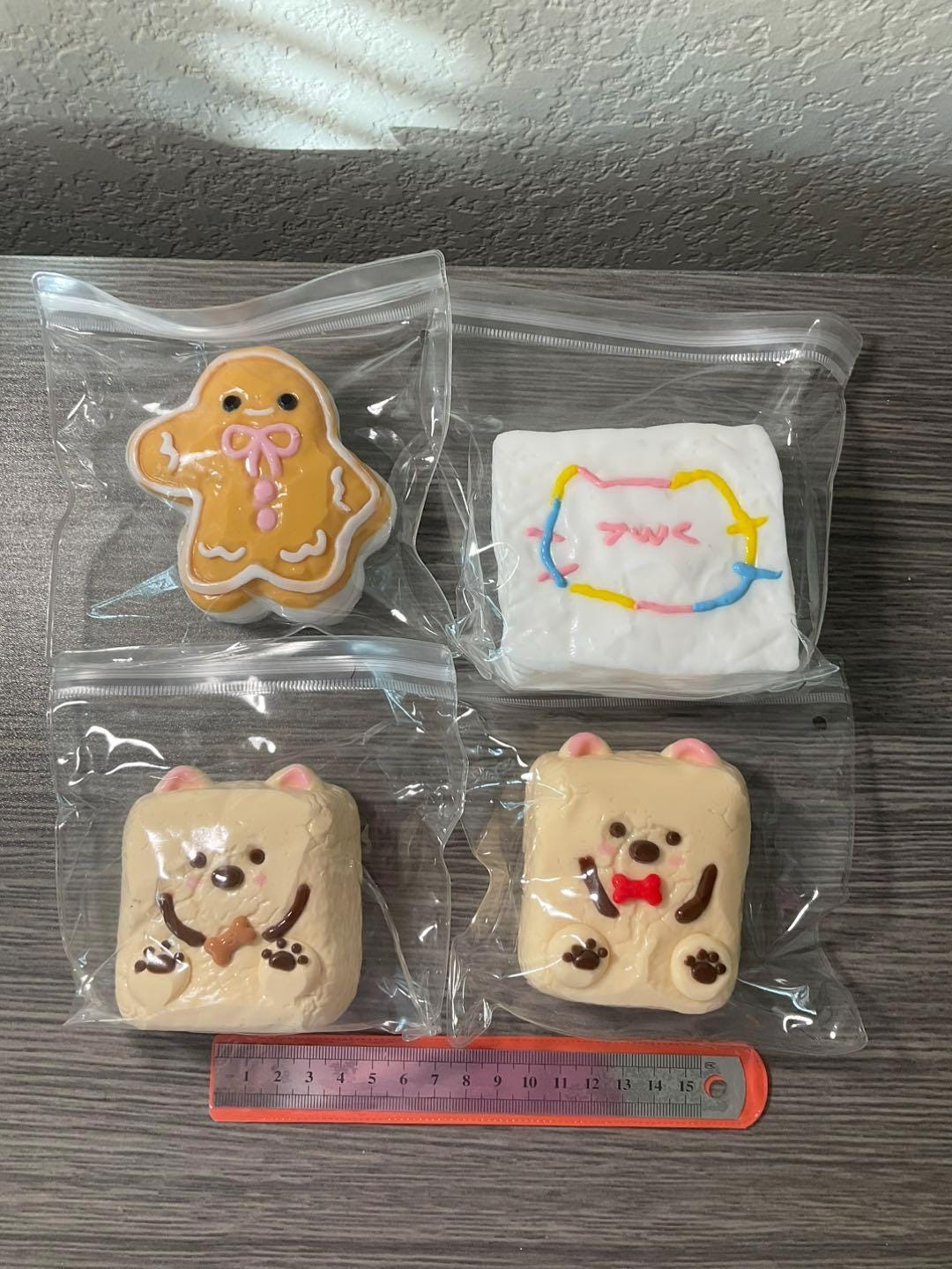 Cute Taba Squishy Molded Texture Handmade Squeeze Toy Stress Relief ...