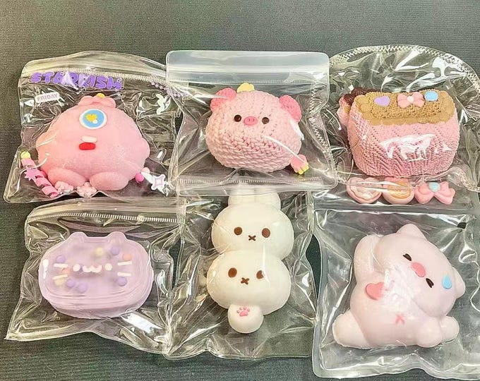 Cute Taba Squishy | Handmade Squeeze Toy | Stress Relief | Sensory ...