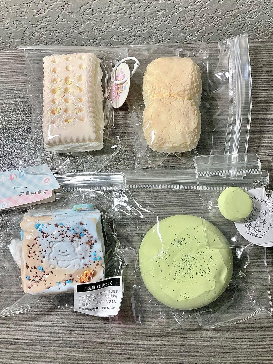 Cute Taba Squishy Molded Texture Handmade Squeeze Toy Stress Relief ...