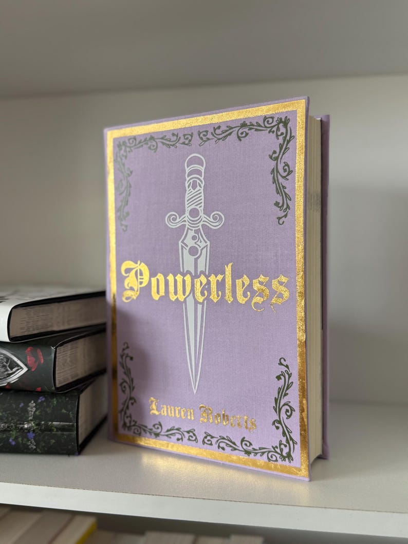 Powerless by Lauren Roberts Rebind Fantasy Novel - Etsy