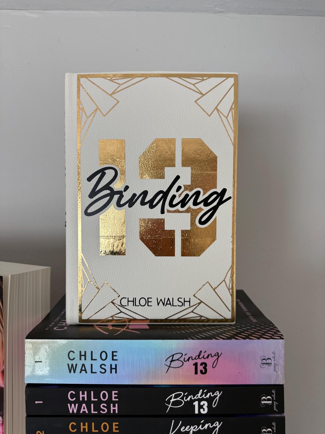 Rebind of Binding 13 by Chloe Walsh Boys of Tommen Custom Handmade Special Edition Young Adult ...