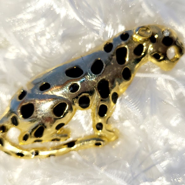 Jaguar Brooch - Etsy