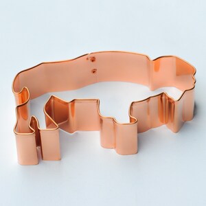 Buffalo Cookie Cutter by Ecrandal Copper Cookie Cutters, Bison Cookie ...