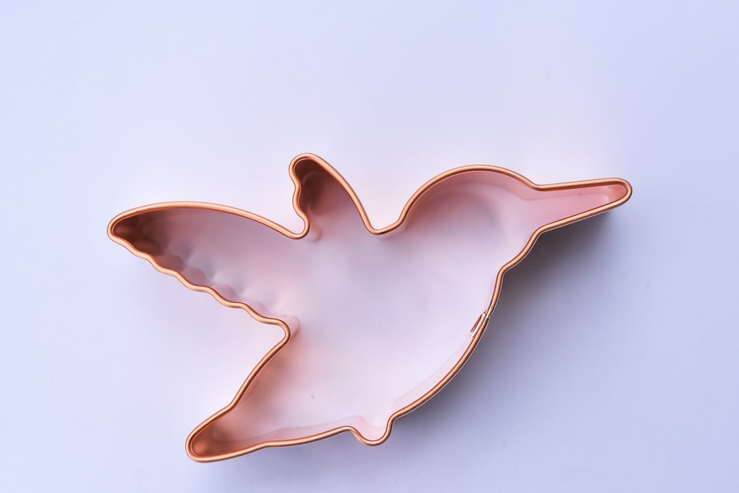 Hummingbird Cookie Cutter by Ecrandal Copper Cookie Cutters, Bird ...