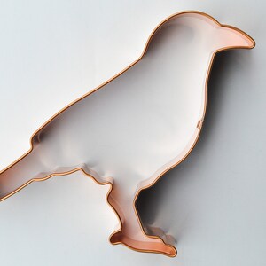 Crow Cookie Cutter by Ecrandal Copper Cookie Cutters, Bird Cookie ...