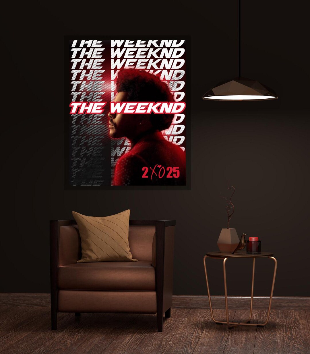 The Weeknd – Iconic Poster Modern & Energetic Style - Etsy UK