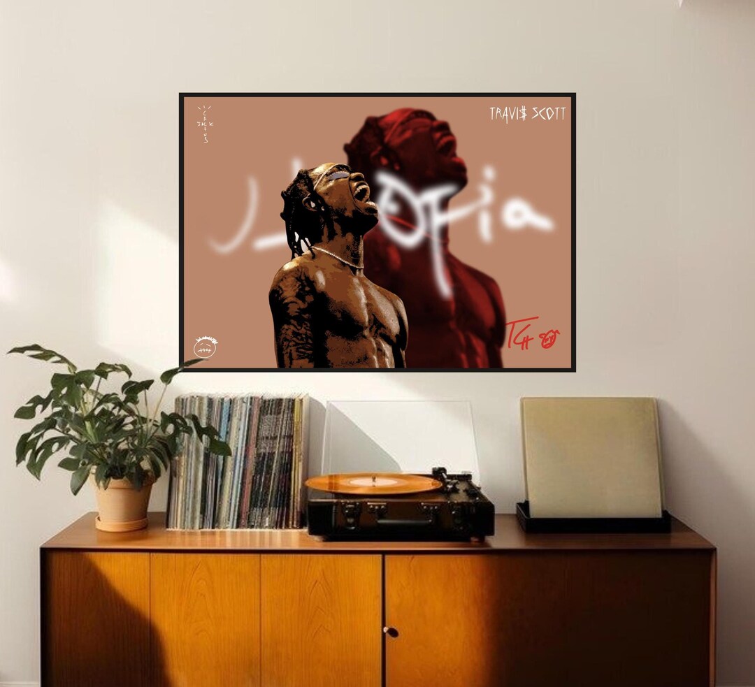 Travis Scott "utopia" Poster - Digital Wall Art for Fans - Etsy