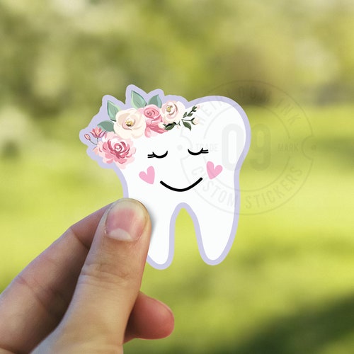 Peace Love Tooth F438 Sticker Decal Dentist Dental Hygienist - Etsy