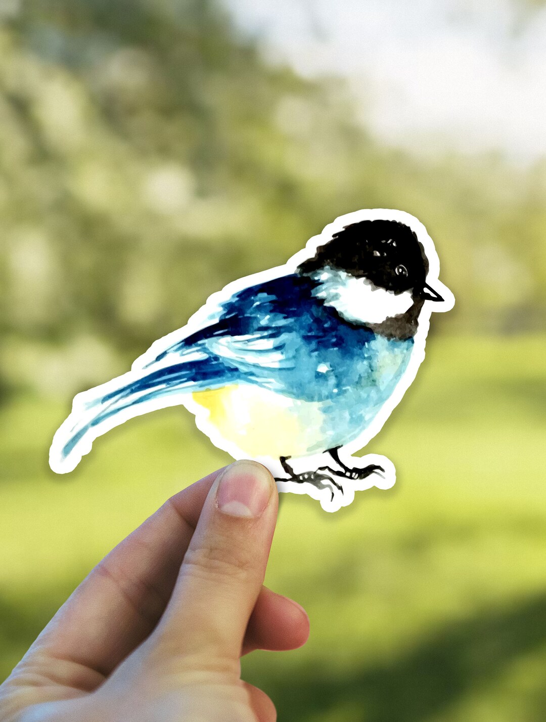Blue Bird Vinyl Die Cut Decal Sticker | Bluebird Nature Sticker Laptop ...