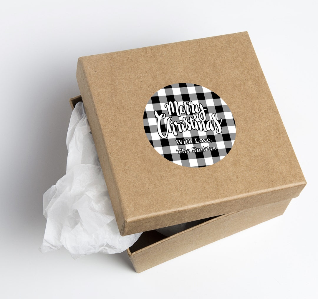 Personalized Christmas Gift Sticker Christmas Labels Holiday Gift ...