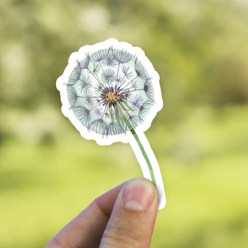 Dandelion Stickers - Etsy