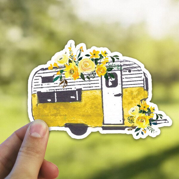 Vinyl Camper Stickers - Etsy