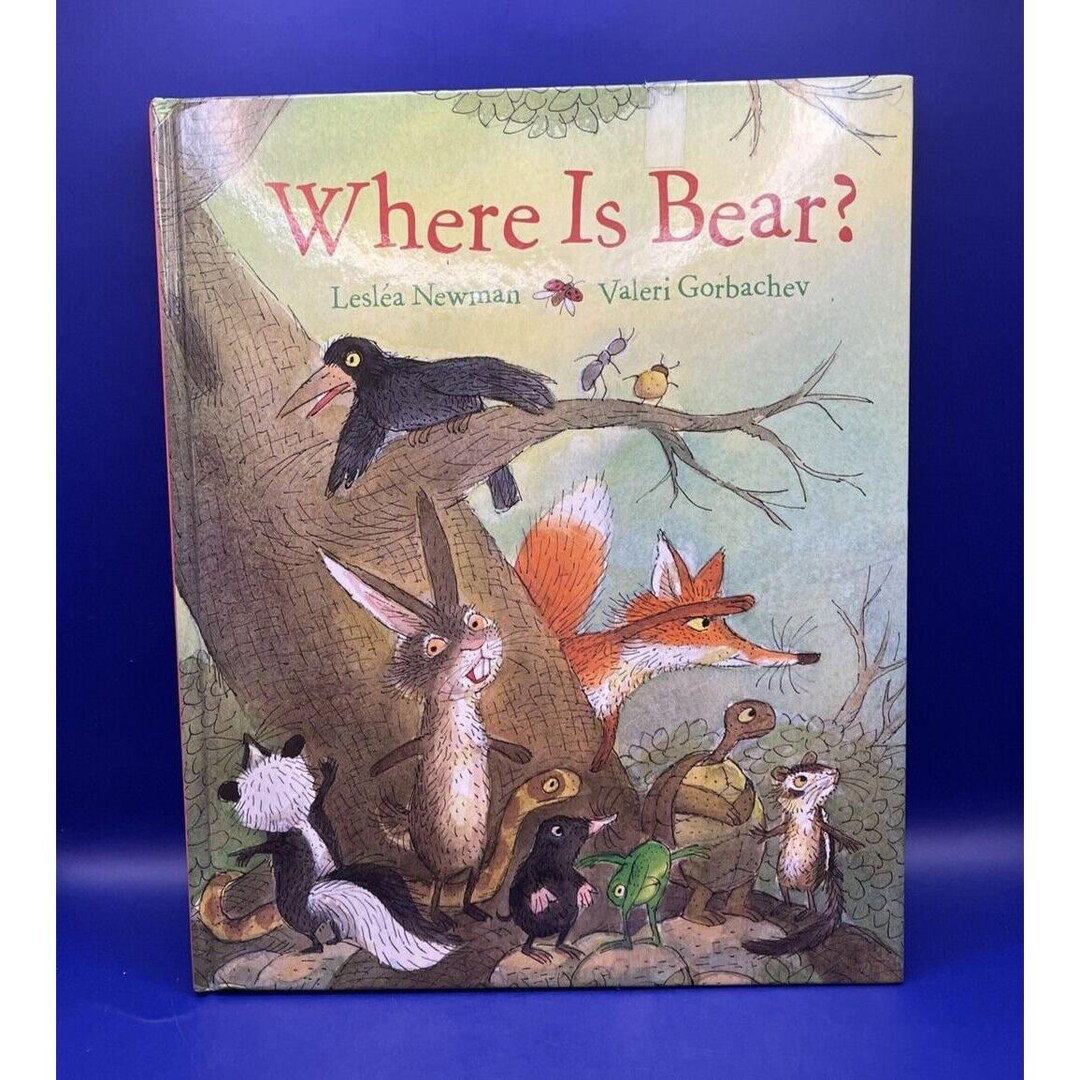 Where is Bear Hardcover Children's Book Lesléa Newman Harcourt 2004 ...