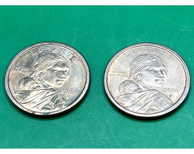 1 US Dollar Sacagawea D 2000 - Etsy