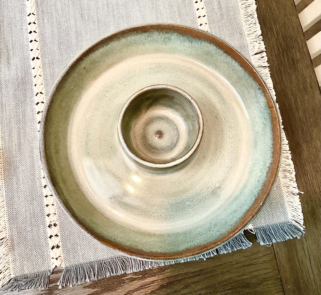 Chip and Dip Serving Platter. - Etsy