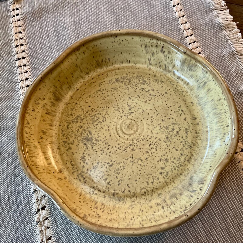 Ceramic Pie Plate - Etsy